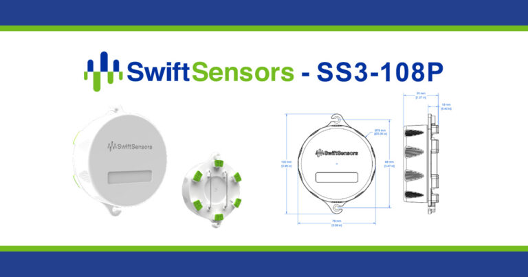 SS3-108P: Wireless Water Detection Puck Sensor - Swift Sensors