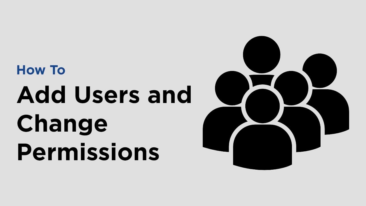 How to Add Users and Change Permissions - Swift Sensors