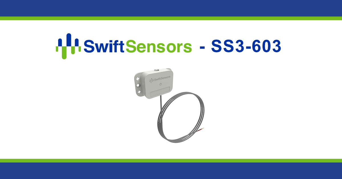 SS3-603: Wireless Contact/Switch Sensor - Swift Sensors