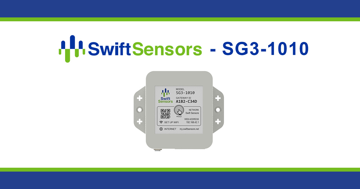 SG3-1010: Gateway - Swift Sensors
