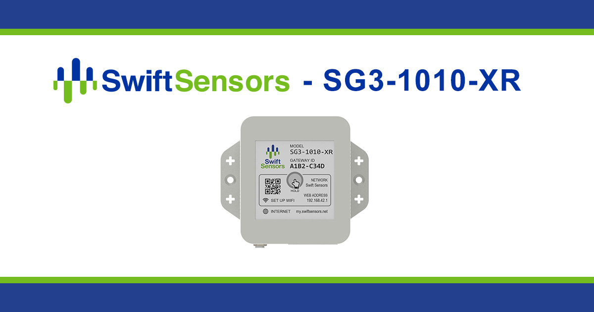 SG3-1010-XR: Extended Range Gateway - Swift Sensors