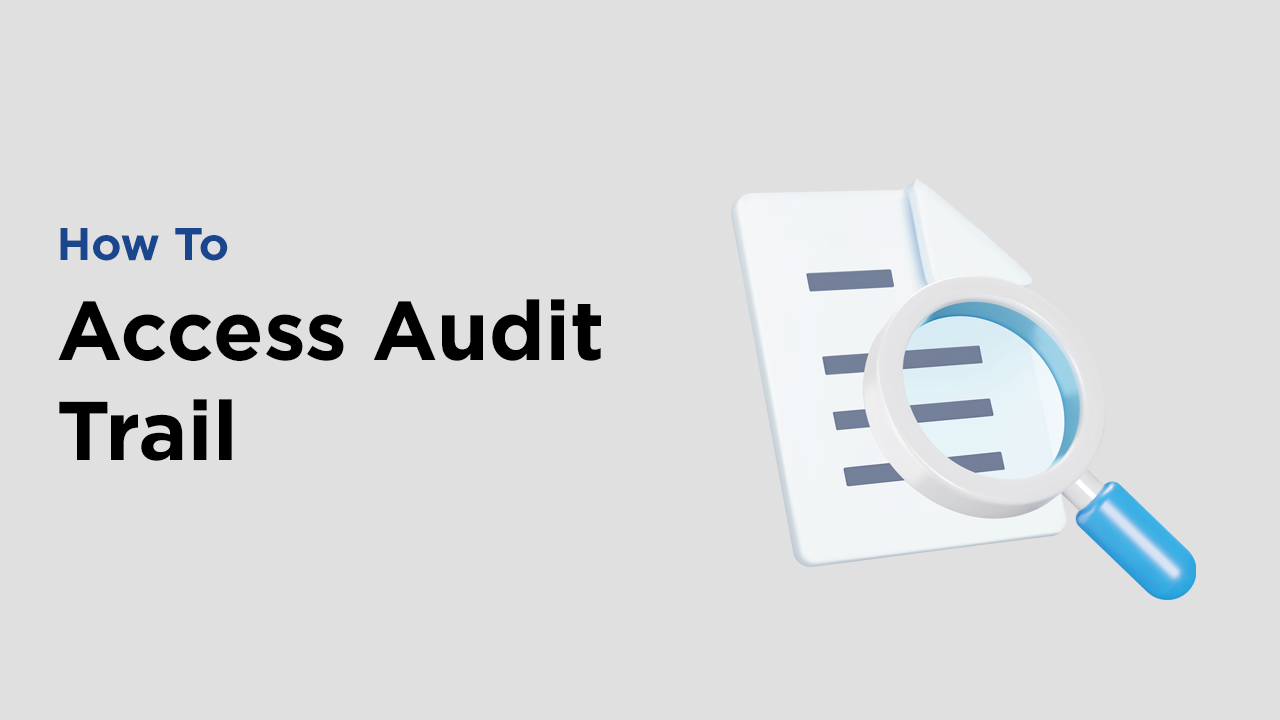 How to Access Audit Trail - Swift Sensors